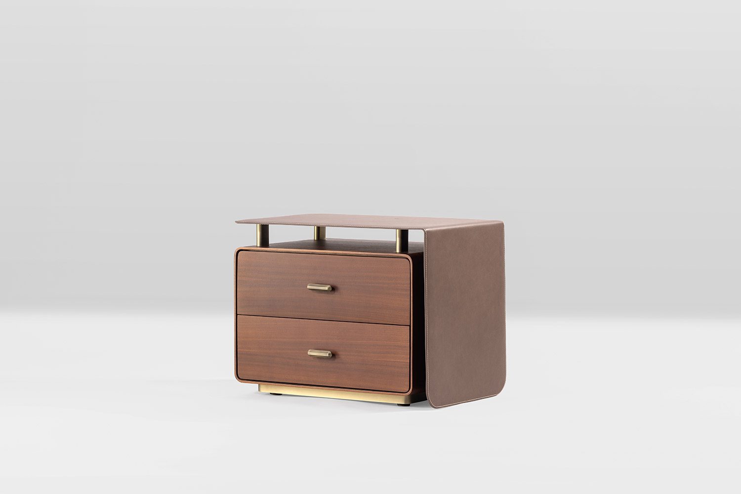 Squillo Bedside Table - Fascia Collection - Wriver